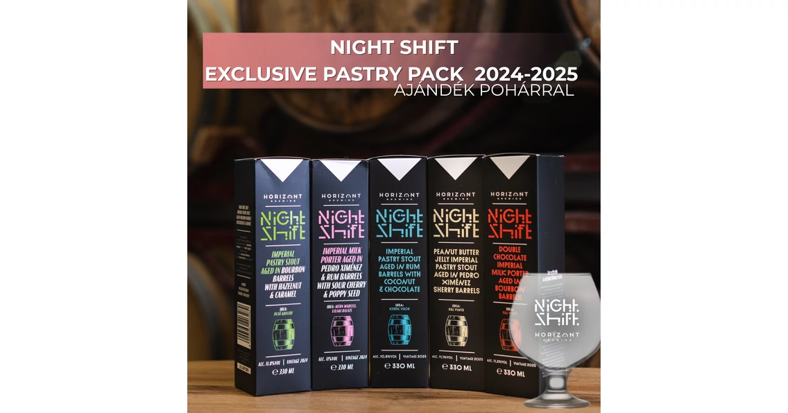 Night Shift Vintage 2024-2025 / Exclusive Pastry Selection - Horizont ...