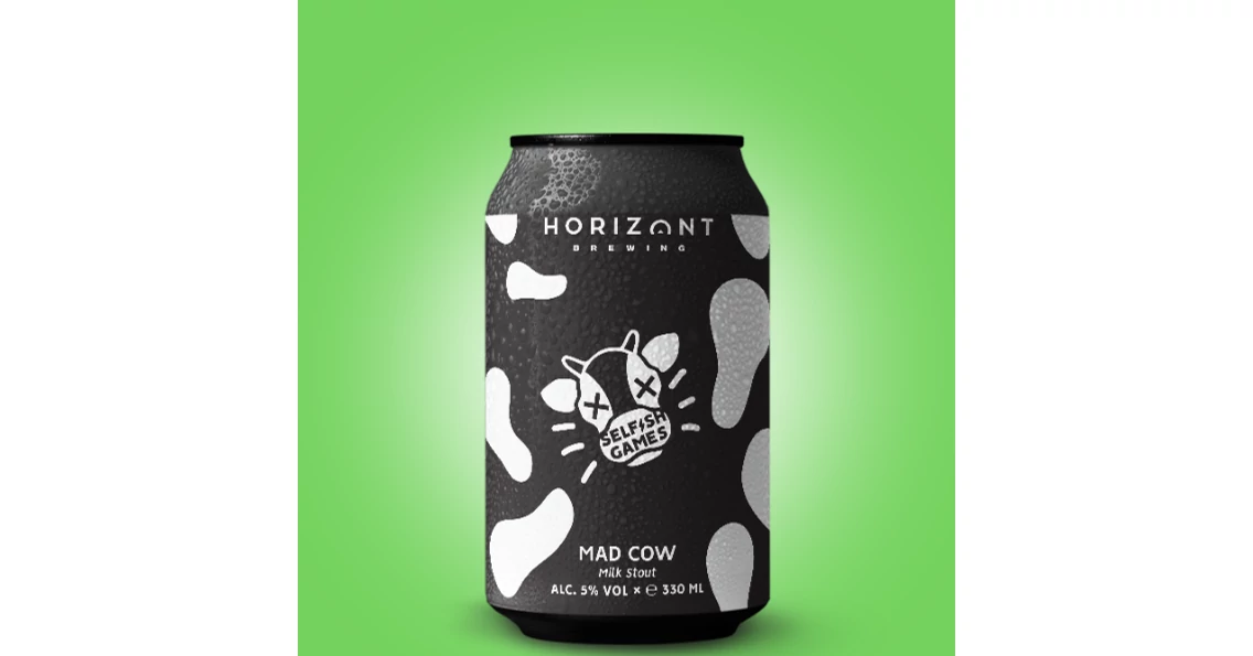 Selfish Games - Mad Cow / Milk Stout - Horizont Brewing
